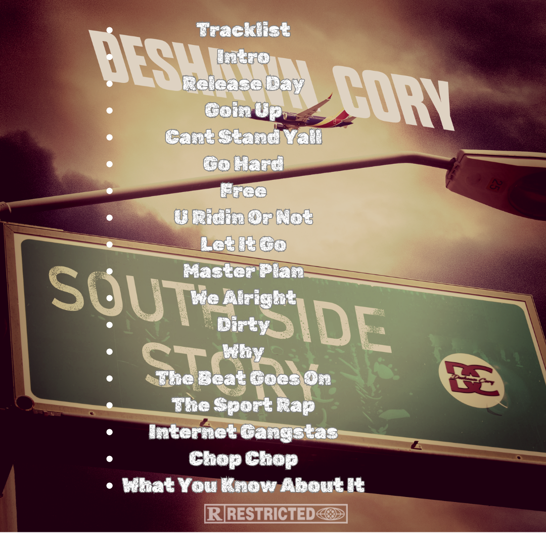 Deshawn Cory Southside Story Ep (Digital Stream Only) – chuck thirst